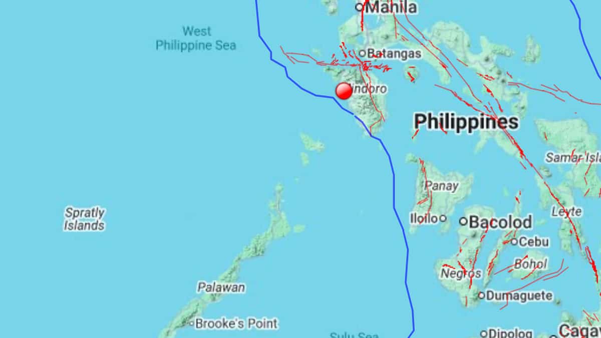 Magnitude 3.9 earthquake hits Occidental Mindoro town