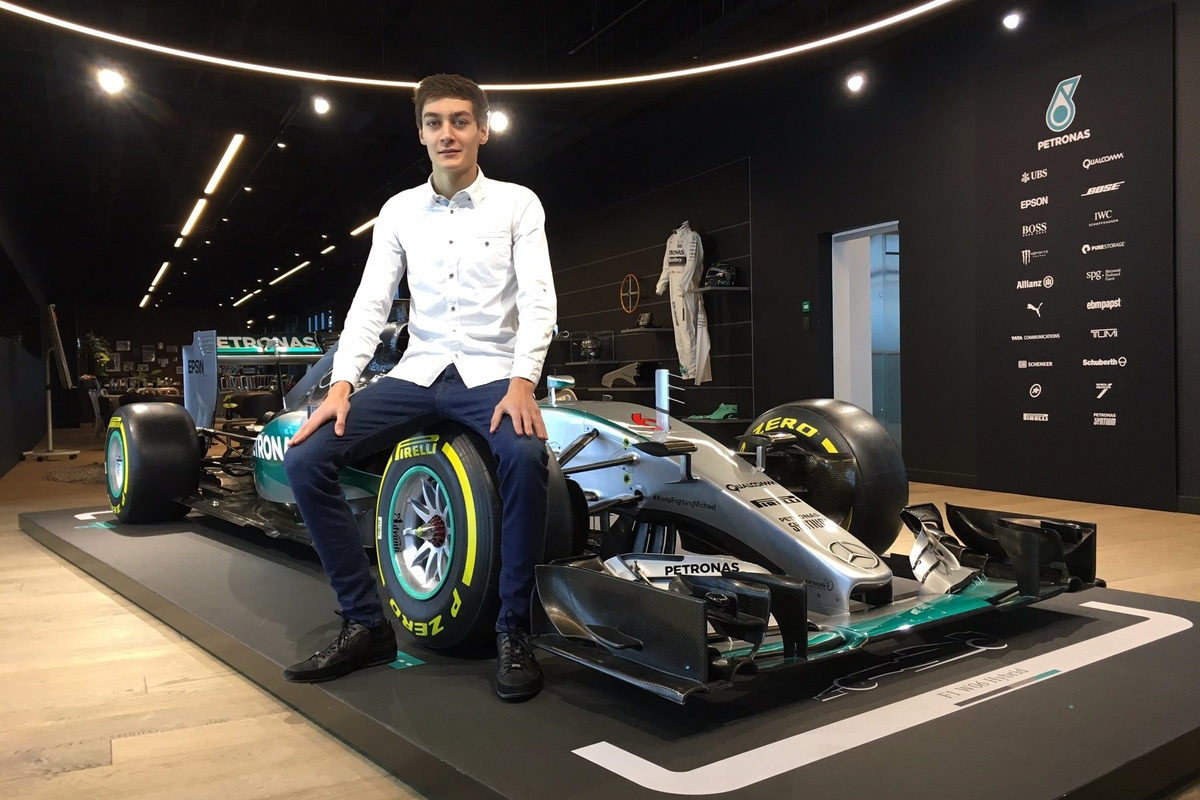 The Mercedes meeting that made Russell’s F1 career