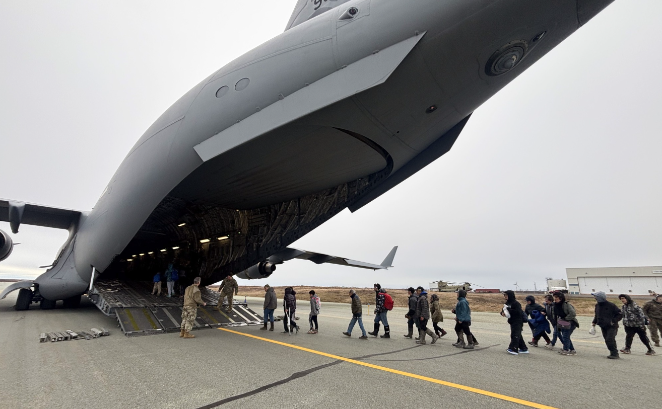 Hundreds airlifted out of Alaskan villages ravaged by ex-typhoon