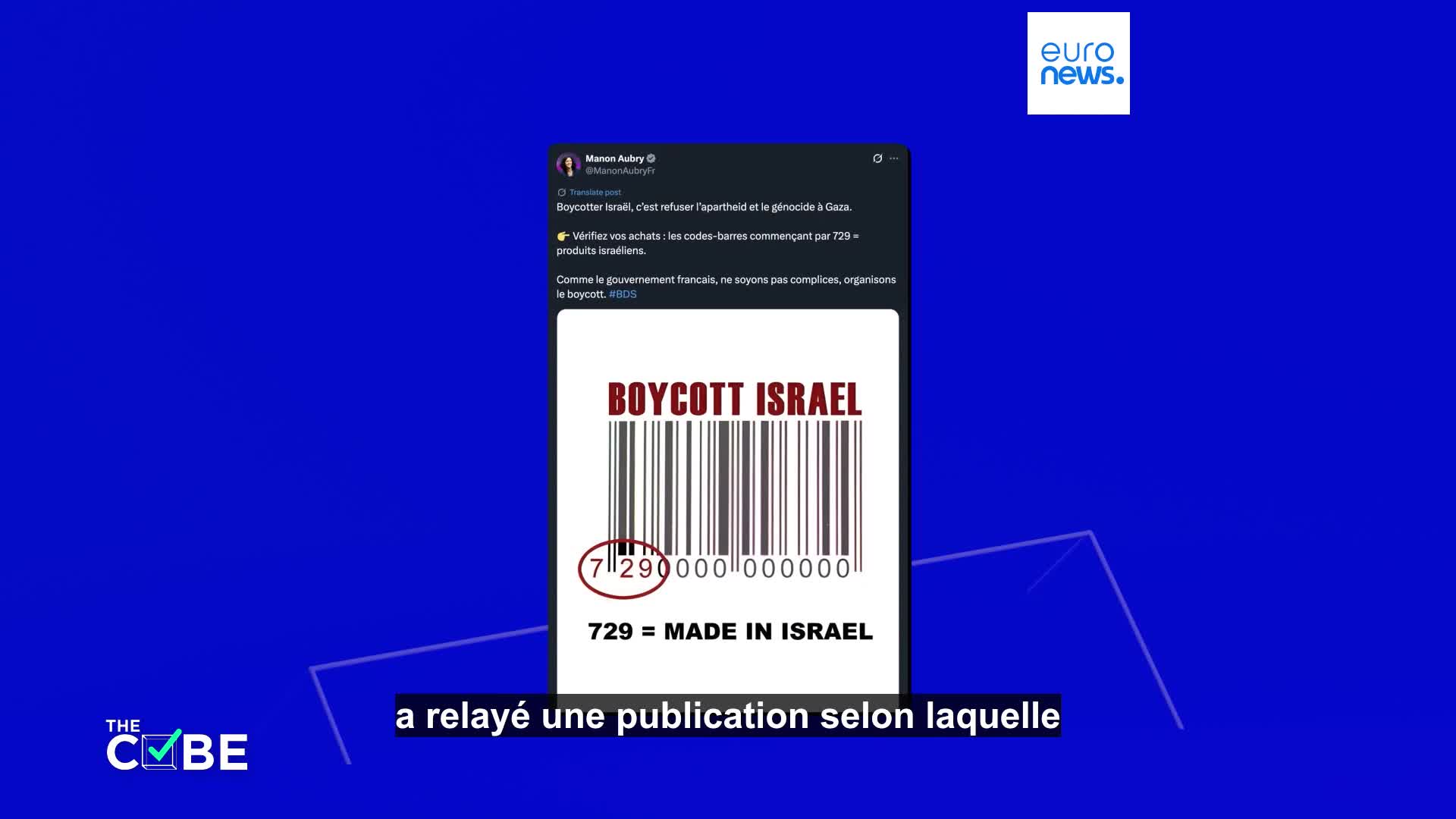 Les produits avec un codes-barres commençant par "729" proviennent-ils ...