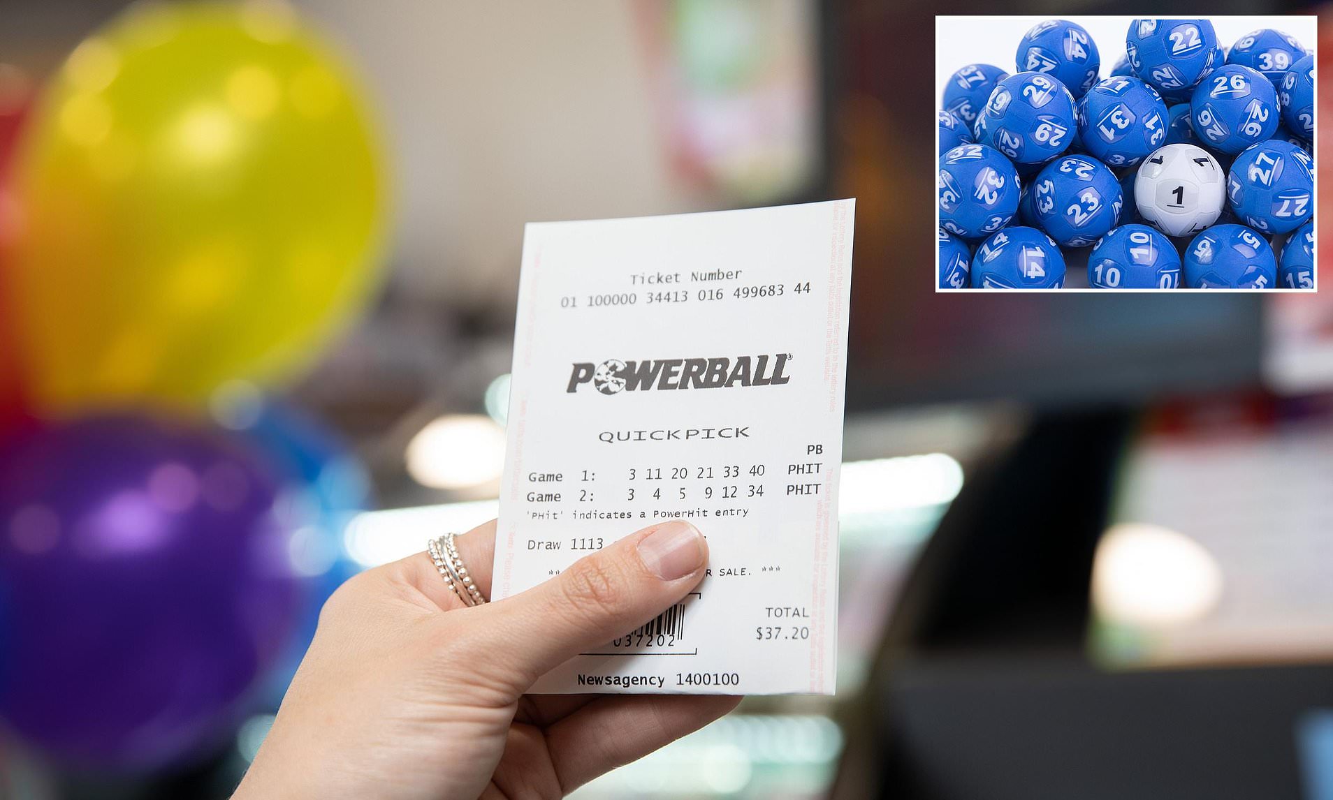 Powerball winning numbers a week on from two players splitting ...