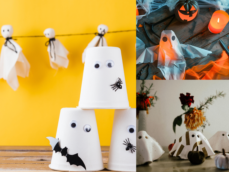 Elegantes Halloween Deko Basteln Einfach Bild