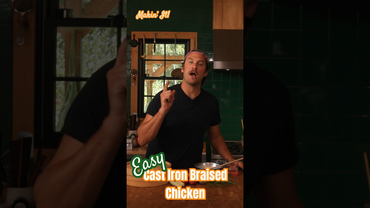 One-Pan Skillet Chicken Dinner in Under an Hour