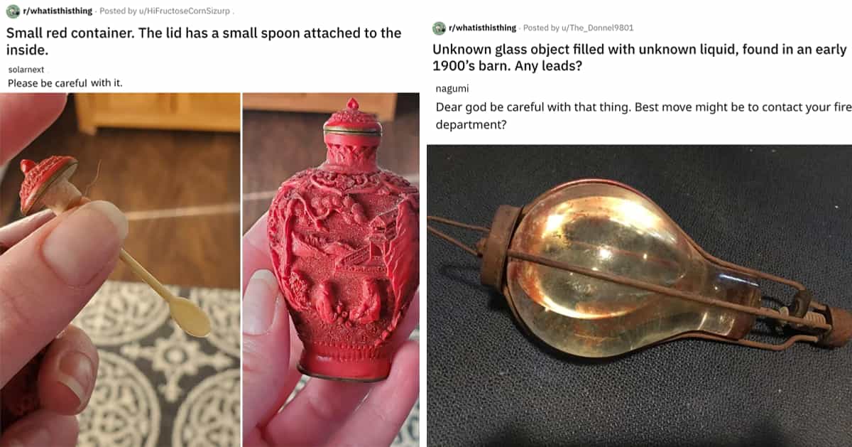 More strange objects people need help with