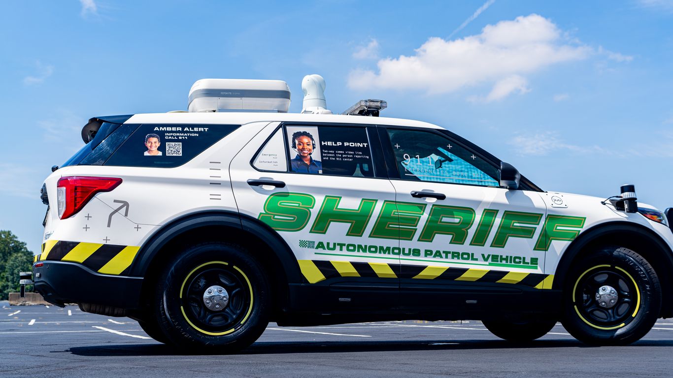 Self-driving cop car could hit Miami streets soon