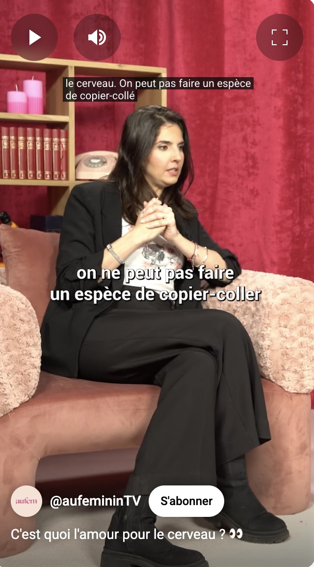 C’est quoi l’amour pour le cerveau ? 👀