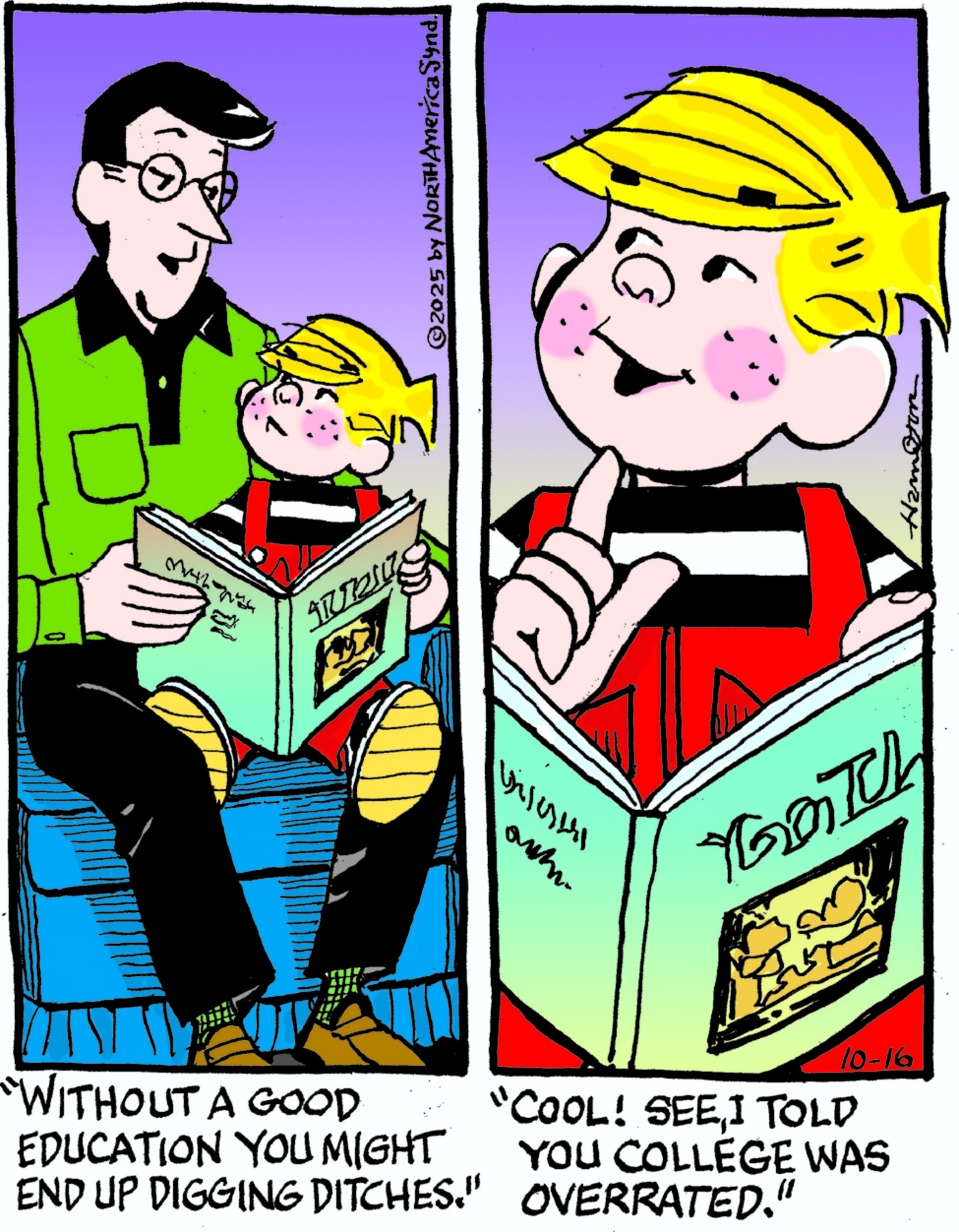 Dennis the Menace by H. Ketcham, M. Hamilton & R. Ferdinand