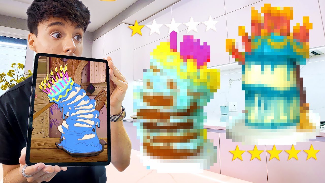 I ordered Disney animated cakes from 1 vs 5 star bakeries