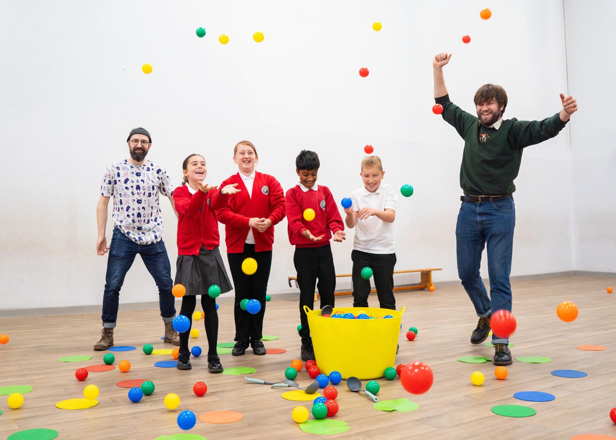 Rotherham school children test games for Plug In & Play Festival