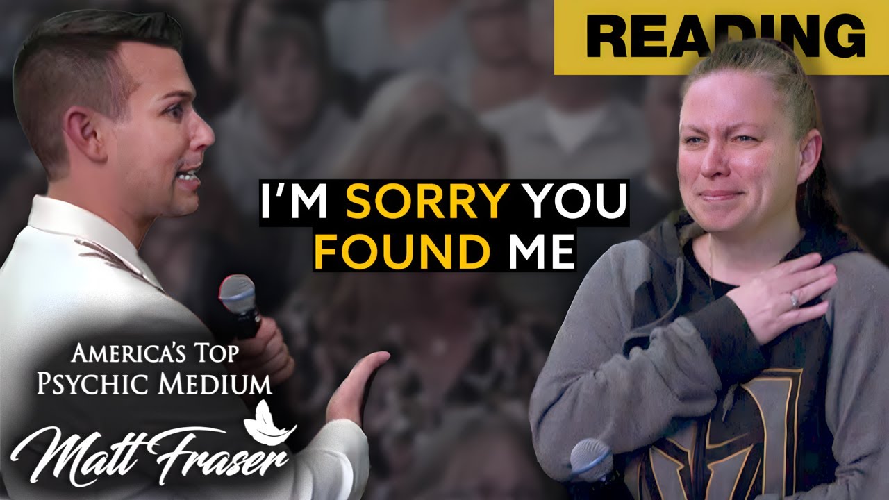 Psychic medium delivers apology from late son to his mother