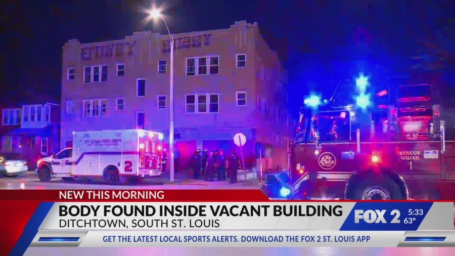Person found dead in partially collapsed building in south St. Louis