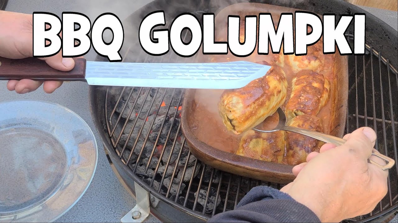 BBQ cabbage rolls recipe - BBQ Pit Boys style