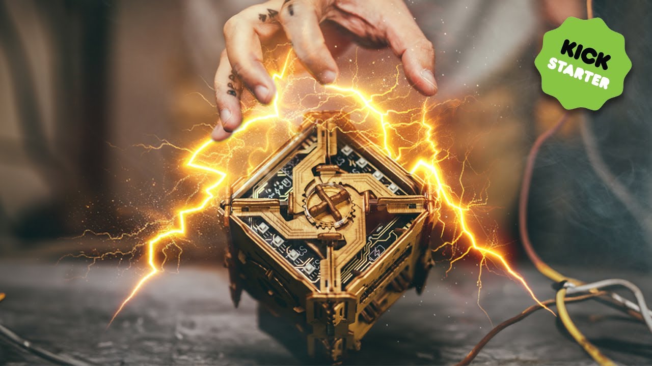This Puzzle Box is CRUSHING Kickstarter!! - Tesla Puzzle Box