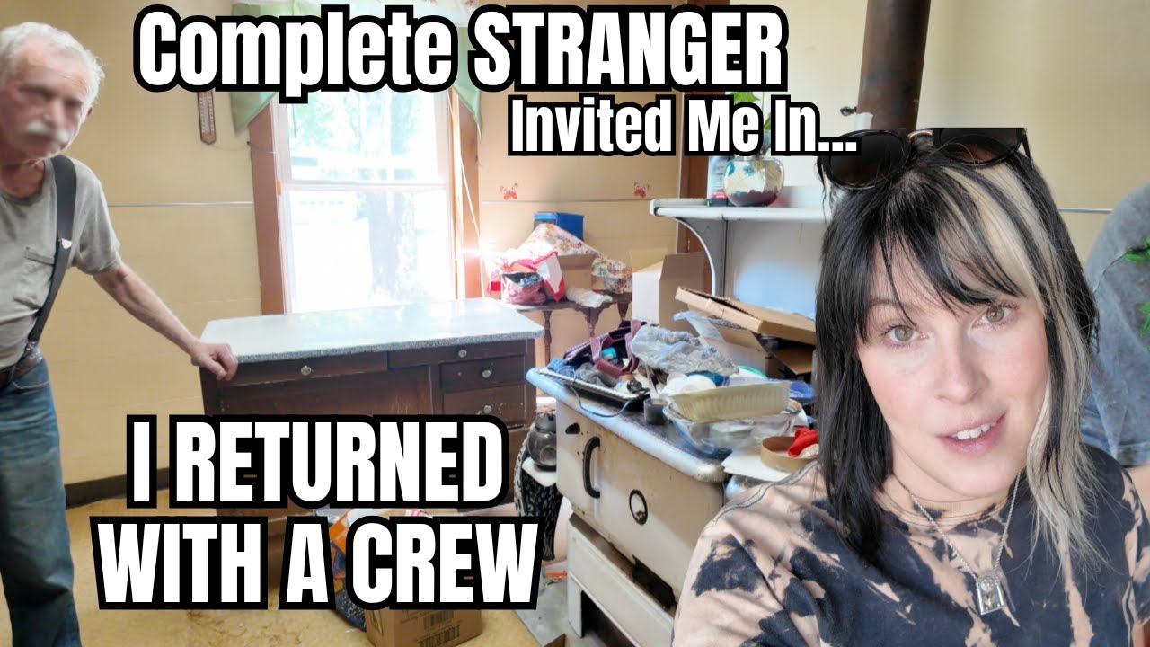 Generous friend hires a professional cleaning crew for assistance