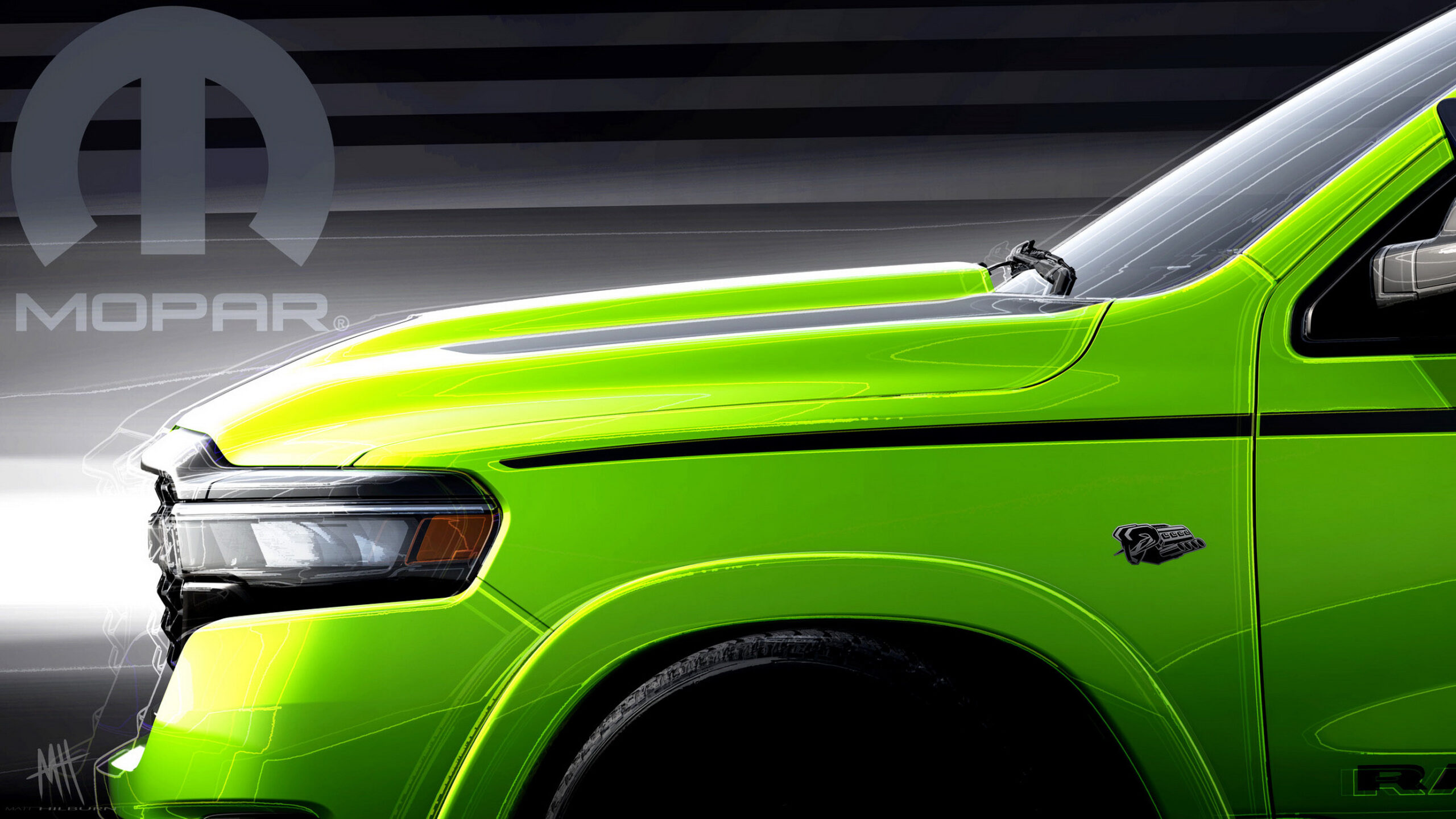 Hemi V8 Ram And Purple Charger Team Up For Stellantis’ SEMA Spectacle