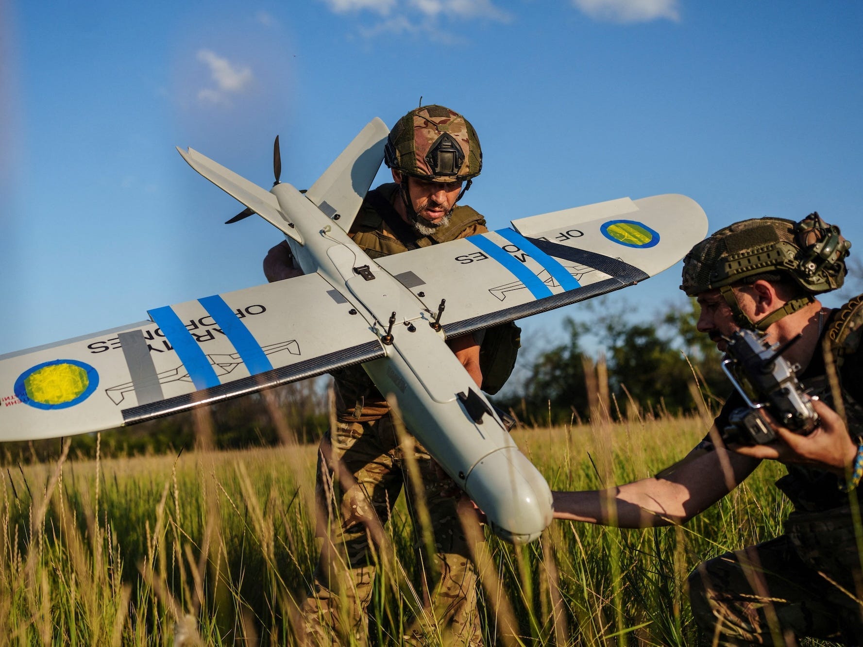 Ukraine's drone operators say they have to negotiate safe passage past ...