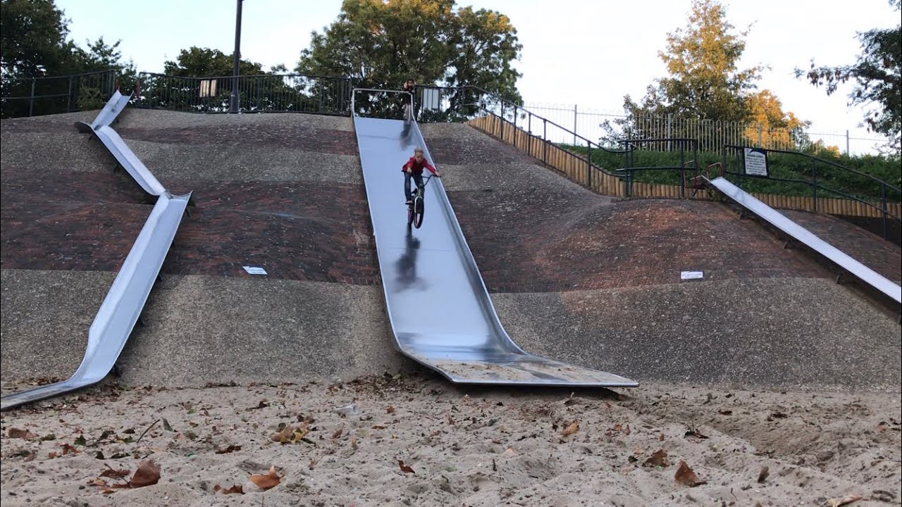 Twelve-year-old manuals down London’s giant slide