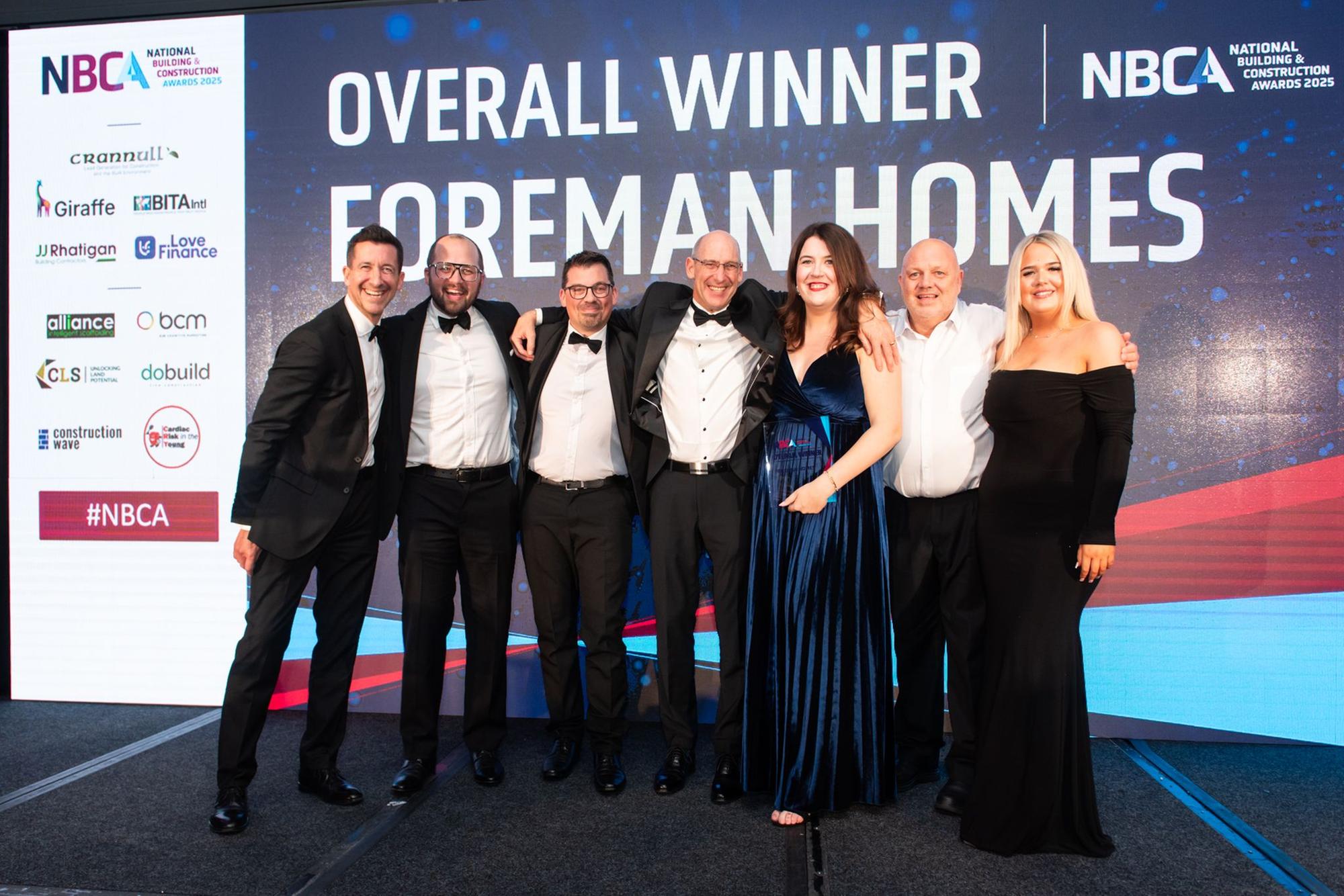 Foreman Homes triumphs at National Building & Construction Awards