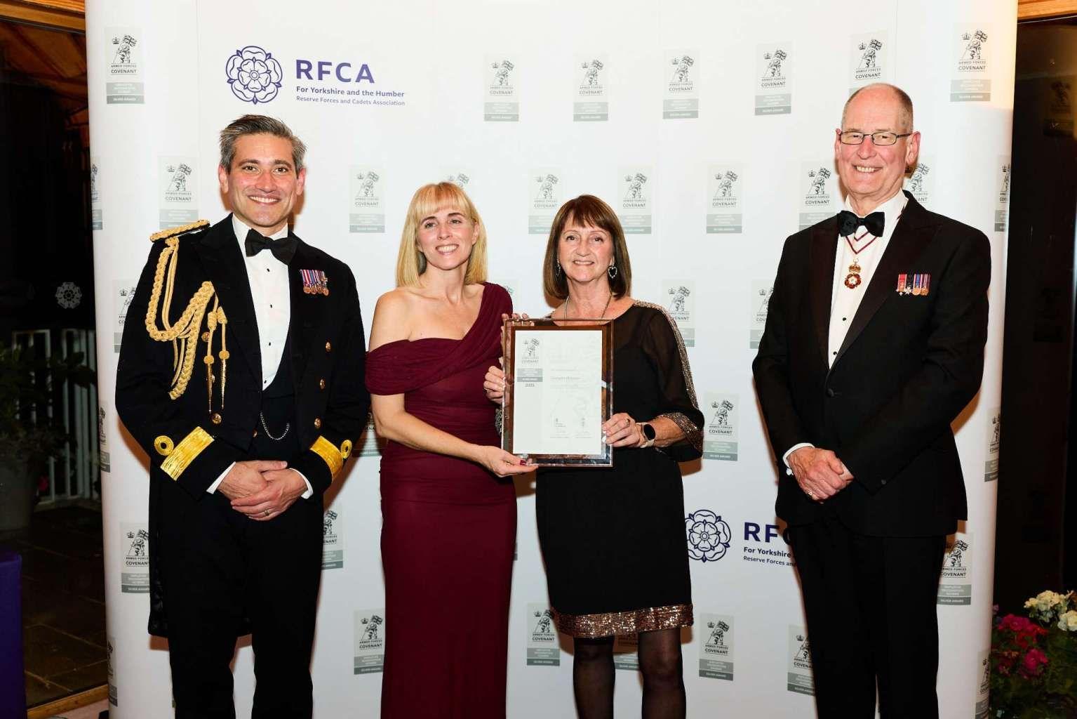 Overgate awarded Silver Veterans Aware Accreditation