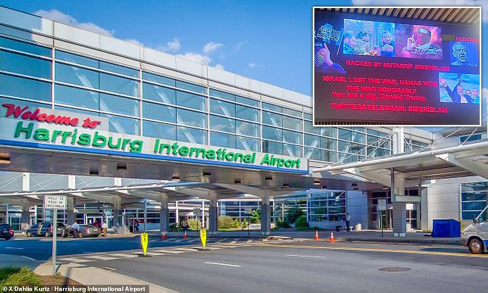 Hackers blast pro-Hamas messages at US and Canadian airports