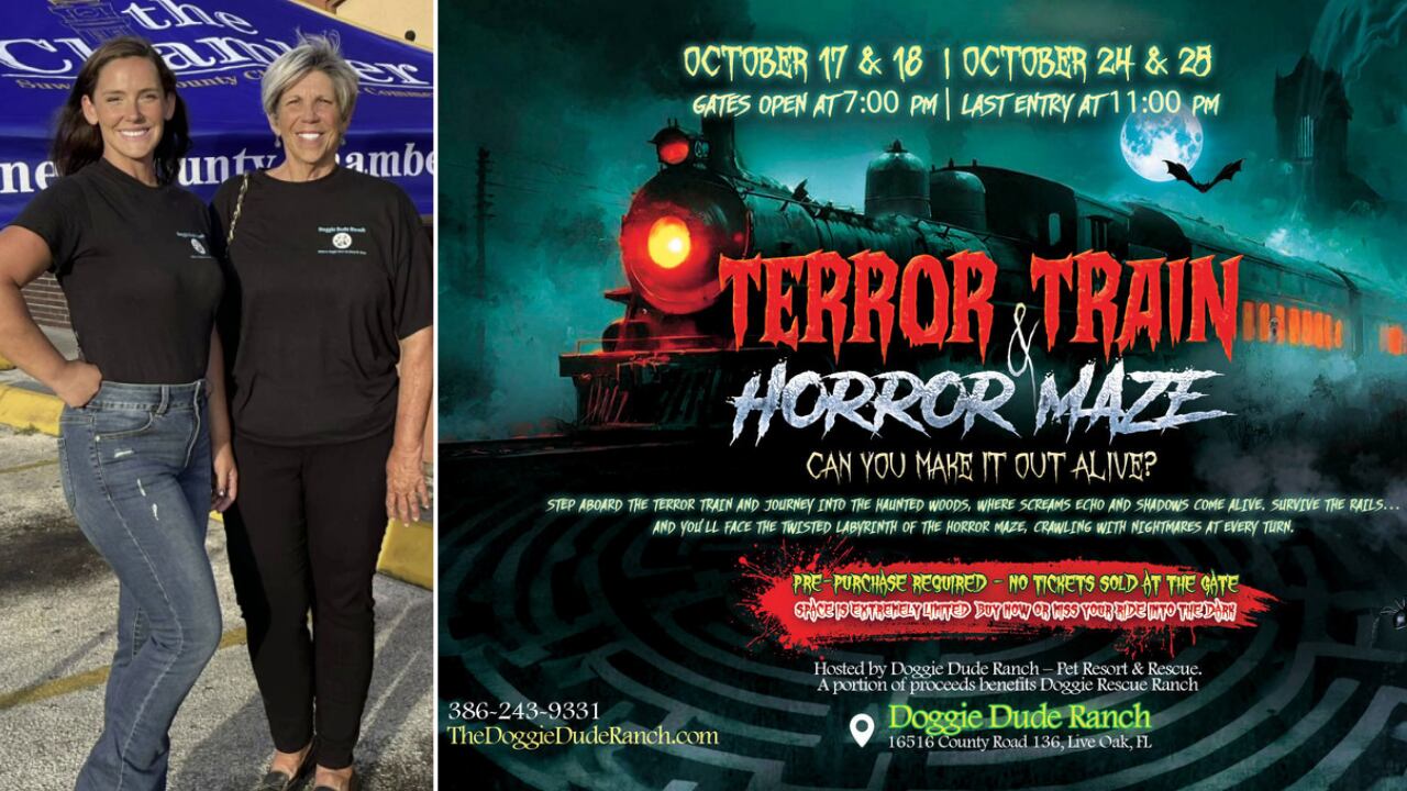 Live Oak dog rescue celebrates first anniversary with haunted maze ...