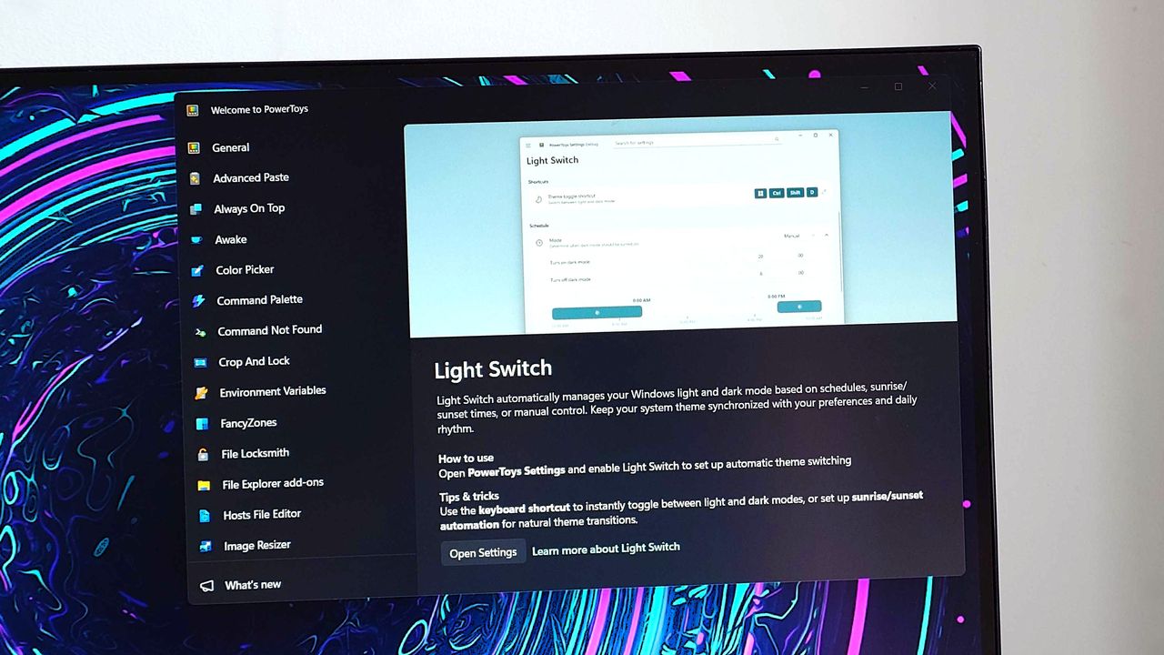 PowerToys now lets Windows 11 auto‑switch light and dark modes — as ...