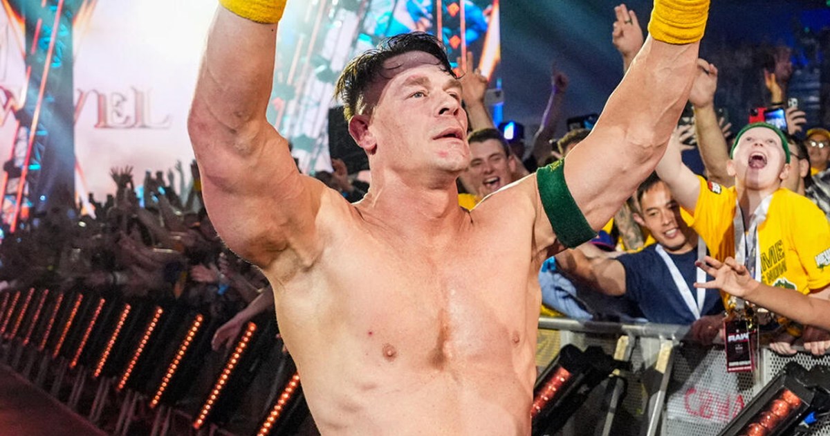 Did John Cena win his last match in WWE?