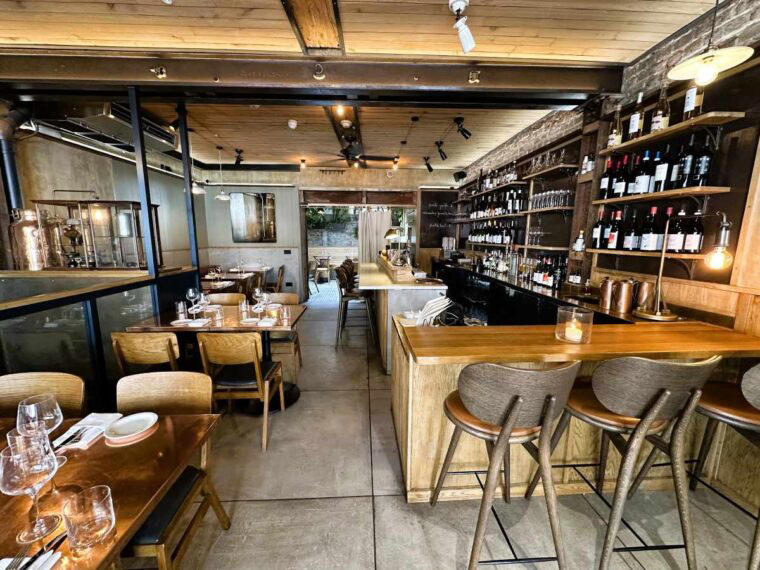 Fire and wine Sunday lunch