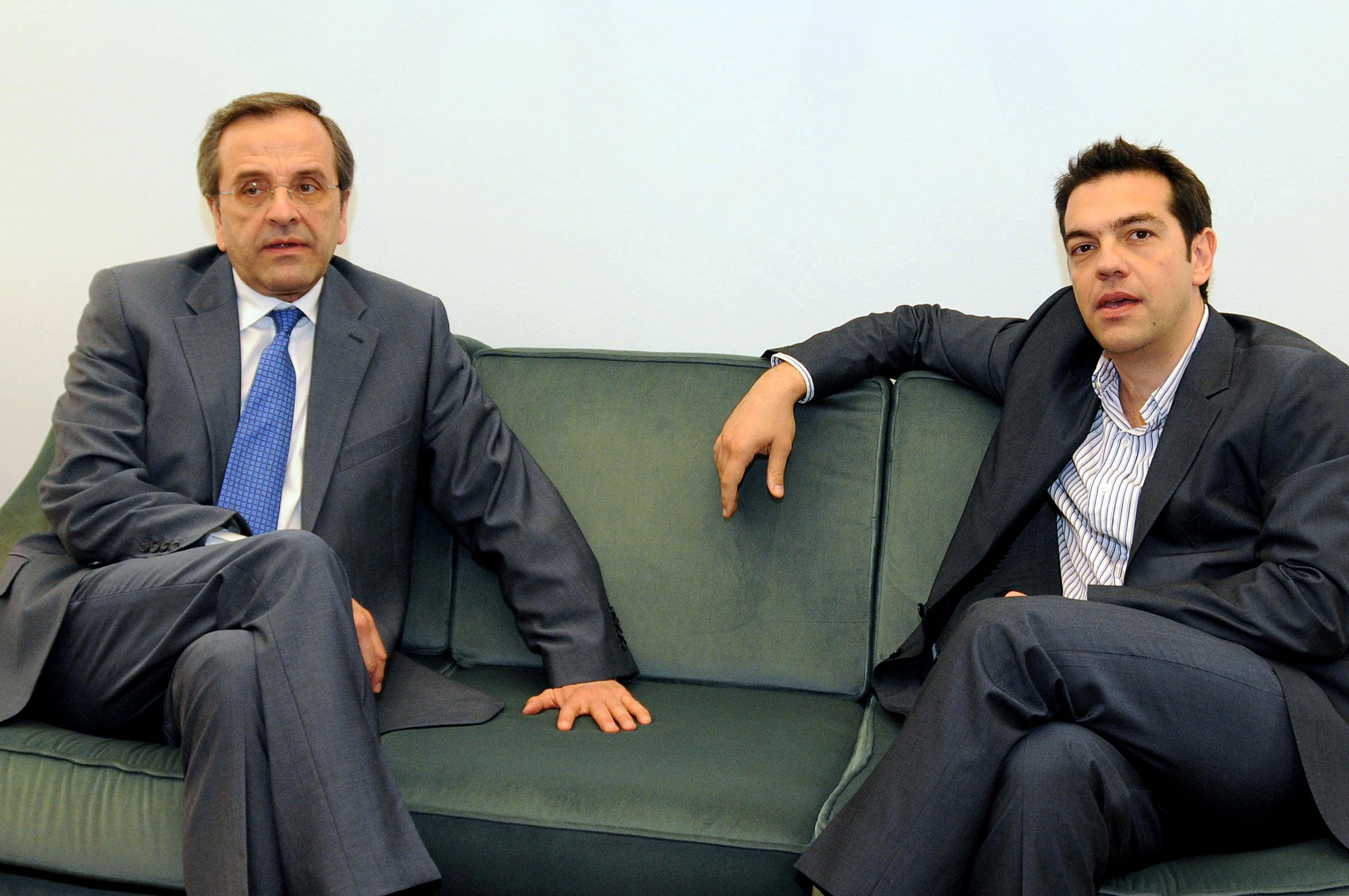 Η (περιορισμένη) απήχηση Σαμαρά και Τσίπρα