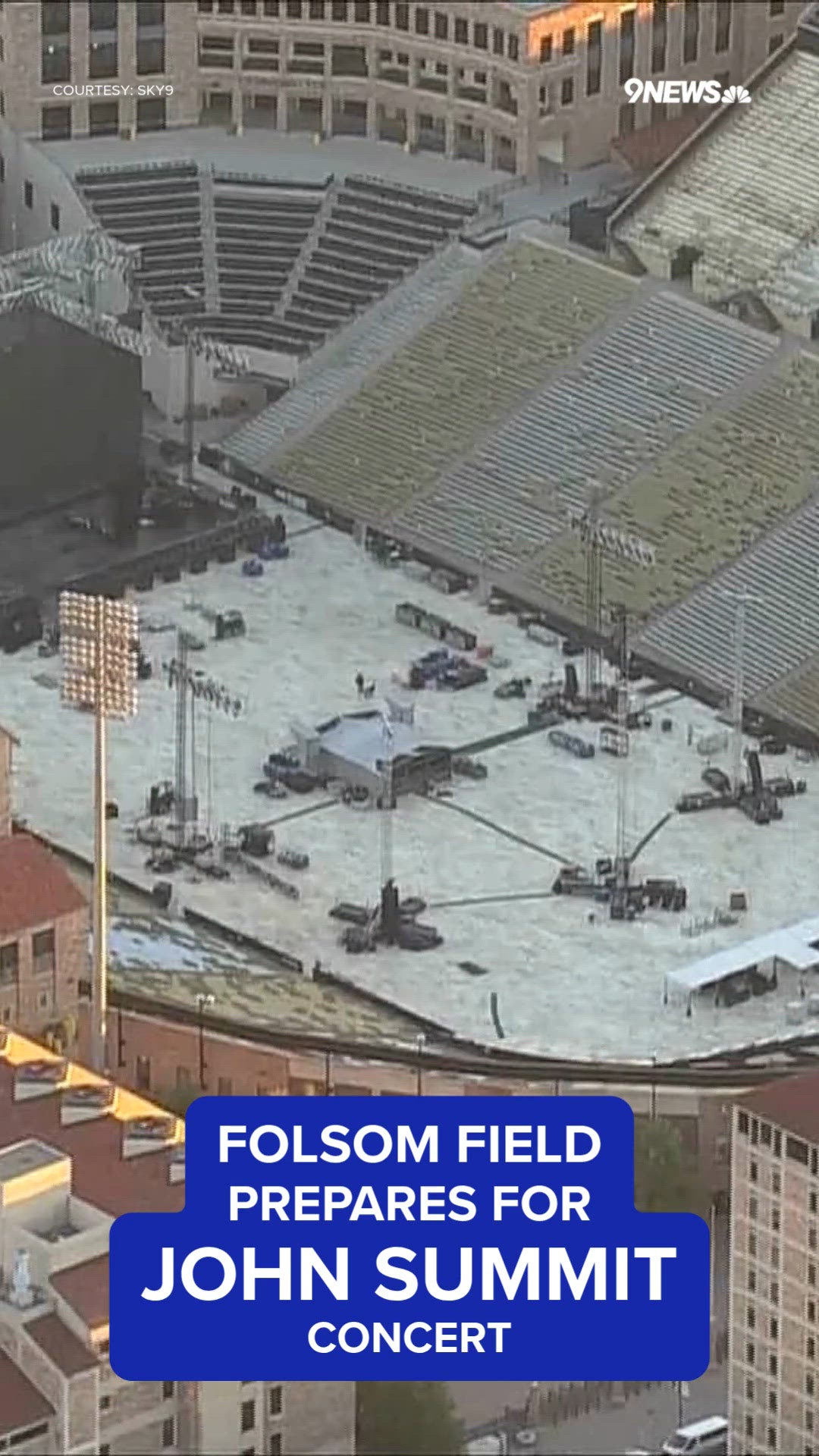 Folsom Field prepares for John Summit concert