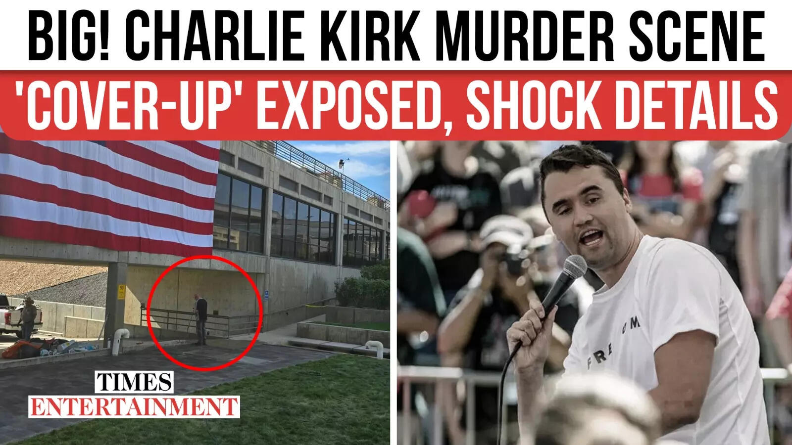 Shocking Twist: Charlie Kirk's Murder Scene 'Cover-Up' Claim Shakes Up Case