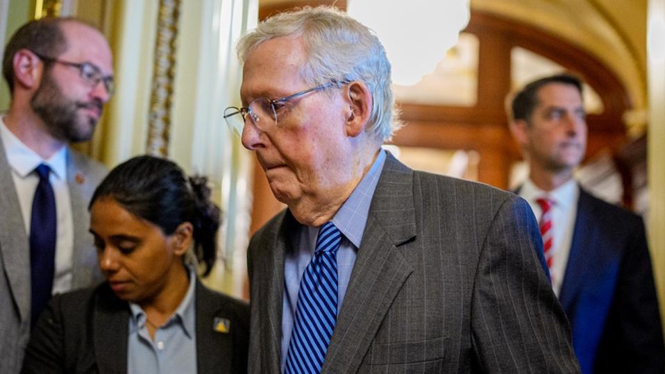 Sen. Mitch McConnell Reportedly ‘Fine’ After Latest Fall In Senate Building