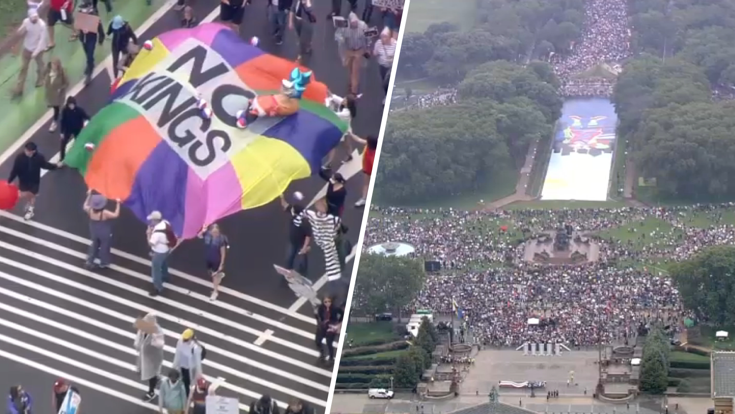 Road closures, SEPTA detours for ‘No Kings' protest in Philadelphia ...