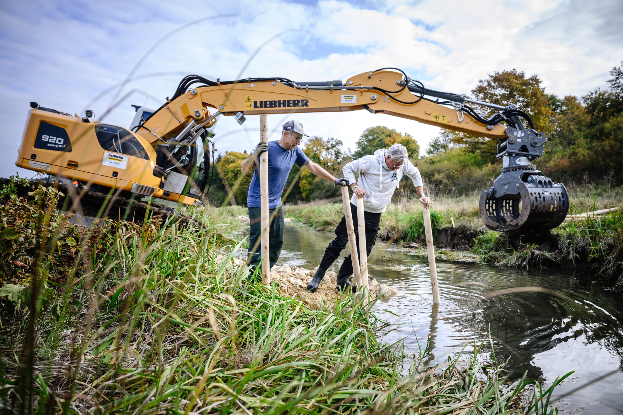Dieser langgehegte Wunsch der Fischer aus Giengen ging jetzt in Erfüllung