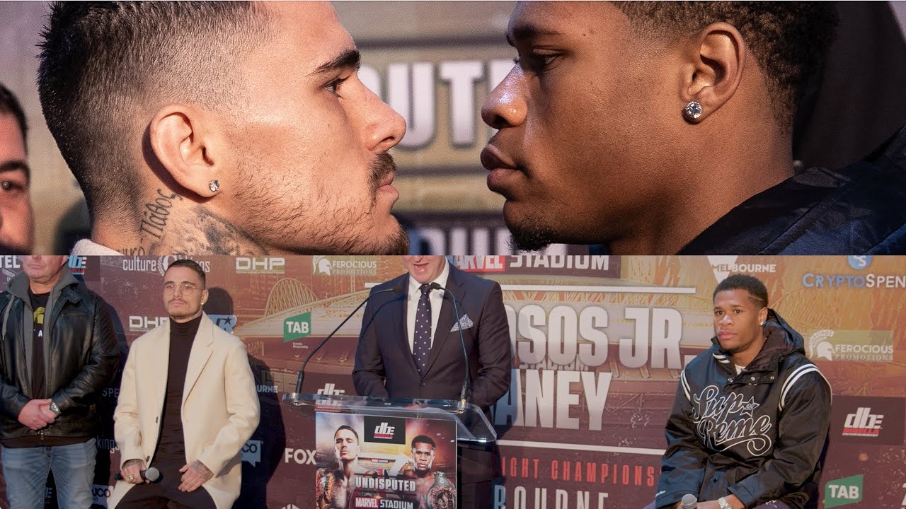 "I'm not leaving without those belts" George Kambosos Jr. vs Devin ...