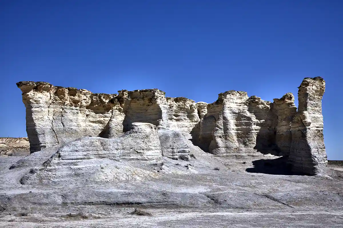 Awesome Geological Formations in the Badlands of Kansas