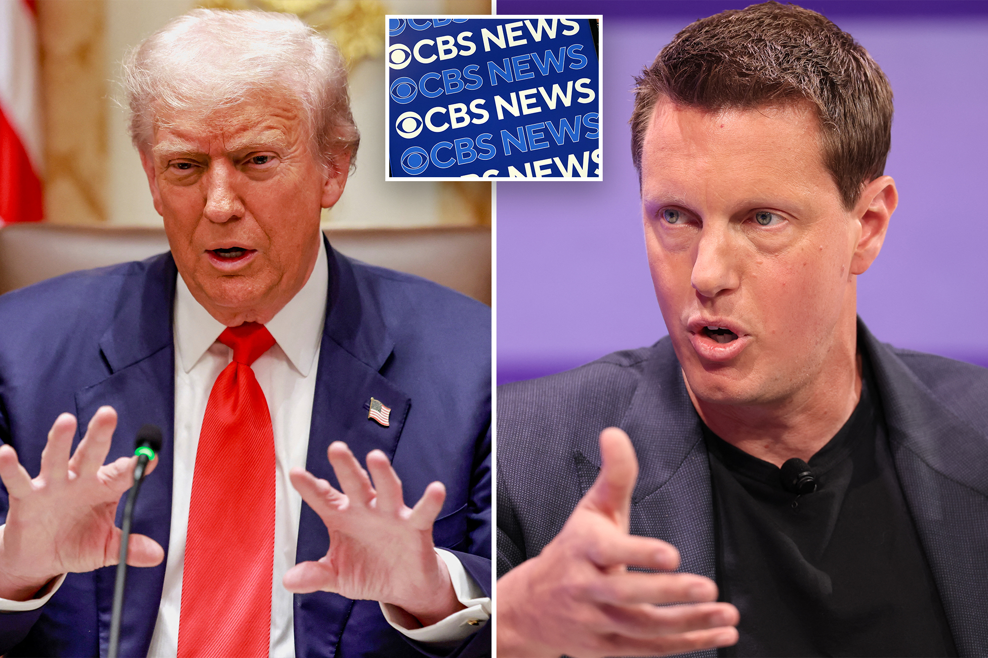 Trump says CBS under owner David Ellison will be ‘fairer’ with Bari ...