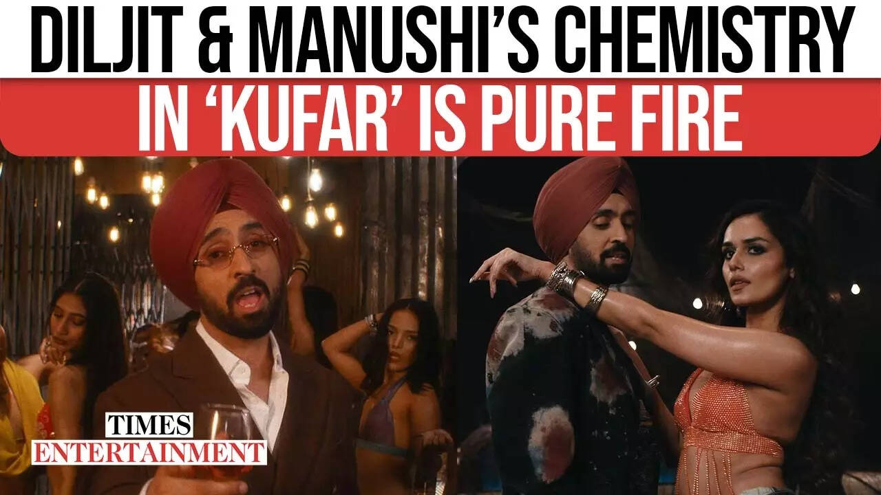 Diljit Dosanjh & Manushi Chhillar Exude Electric Chemistry In New ...