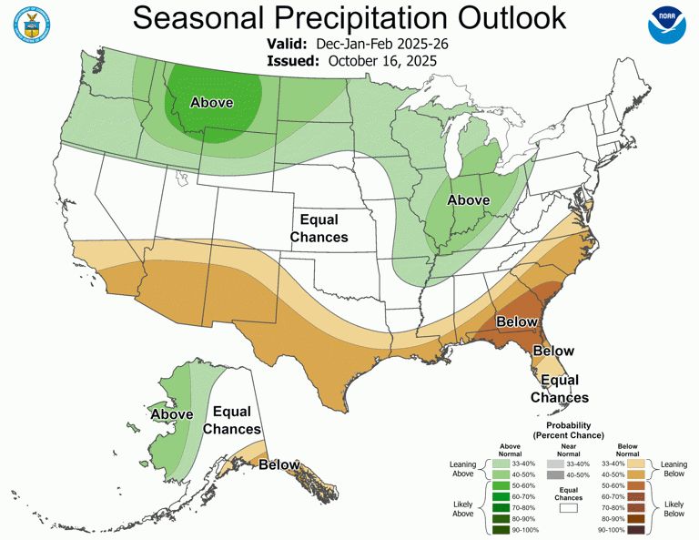 NOAA releases 2025-26 winter outlook. What to expect in Indiana