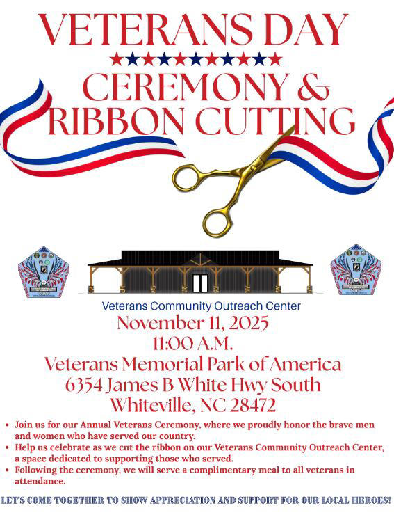 Veterans Day events happening across the Cape Fear region