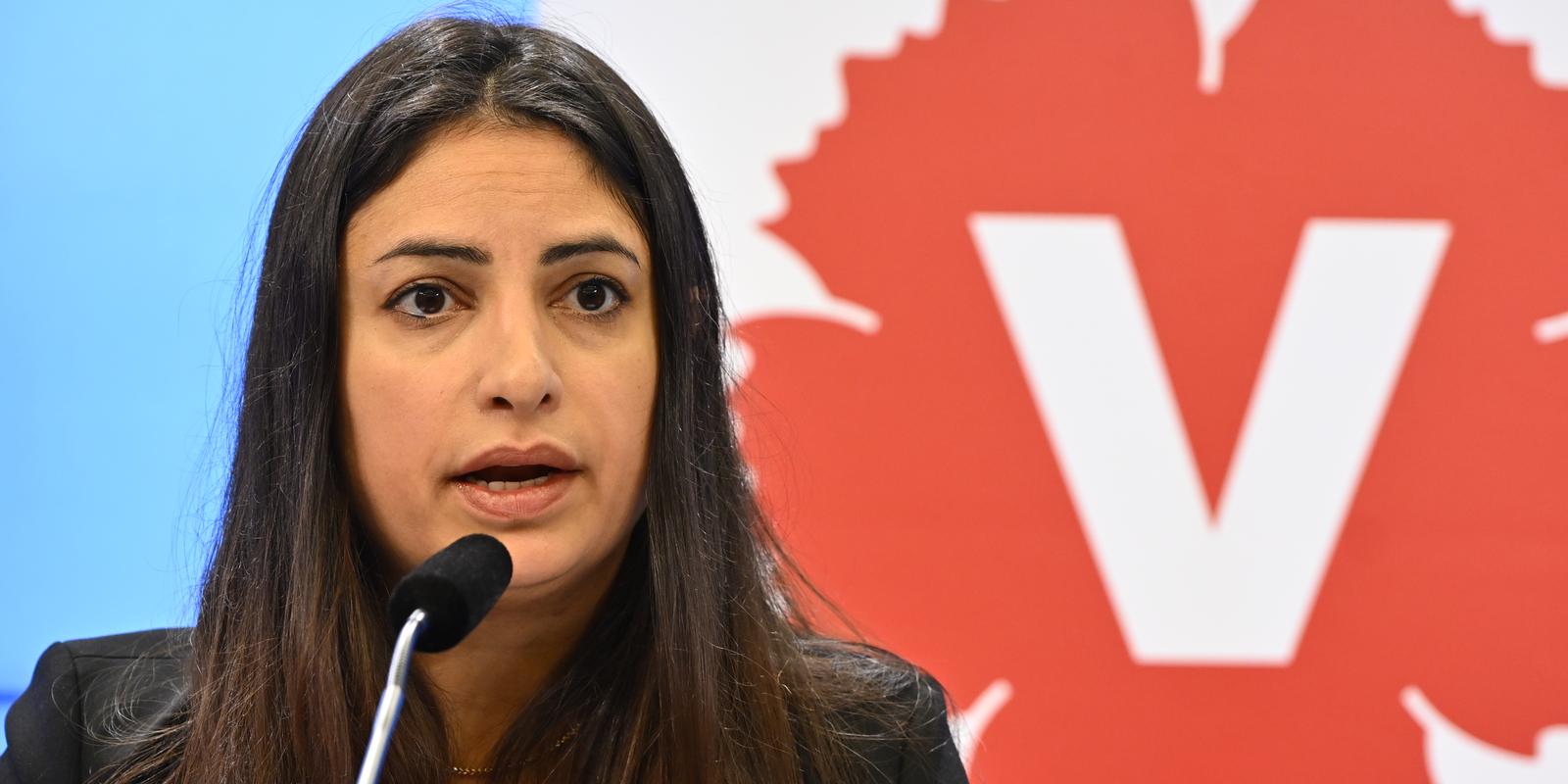 Dadgostar: ”Självklart ska man inte avbryta”