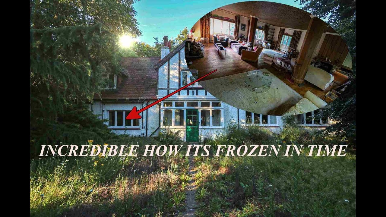 Frozen in time: Abandoned mansion where the door slammed by itself!