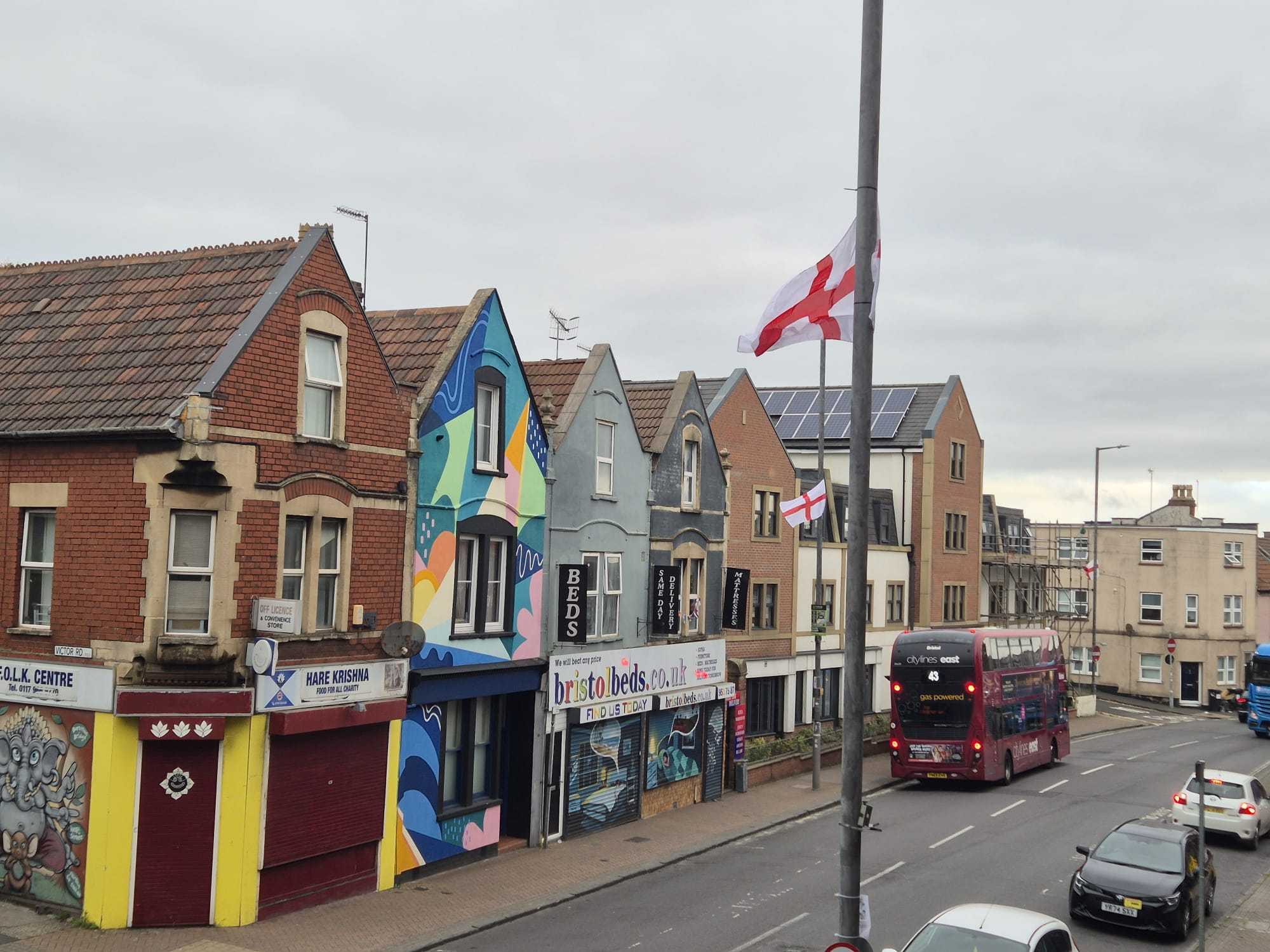 'Insidiously racist' flags on Bristol lampposts will be taken down as ...
