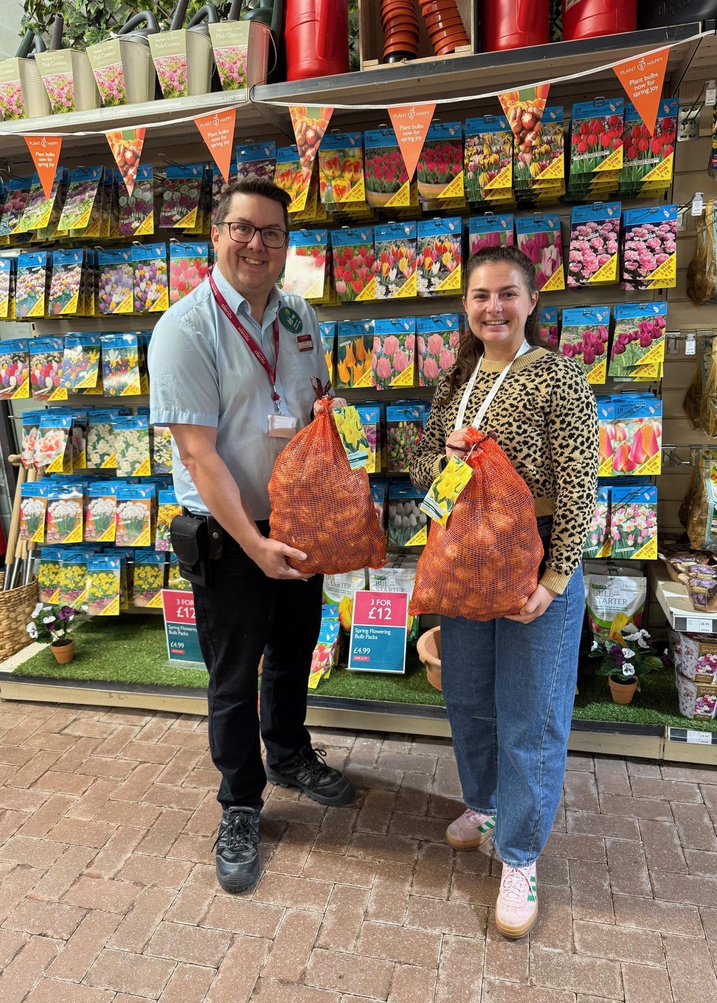 Squire's 20,000 community bulb giveaway promises spring cheer for Crawley