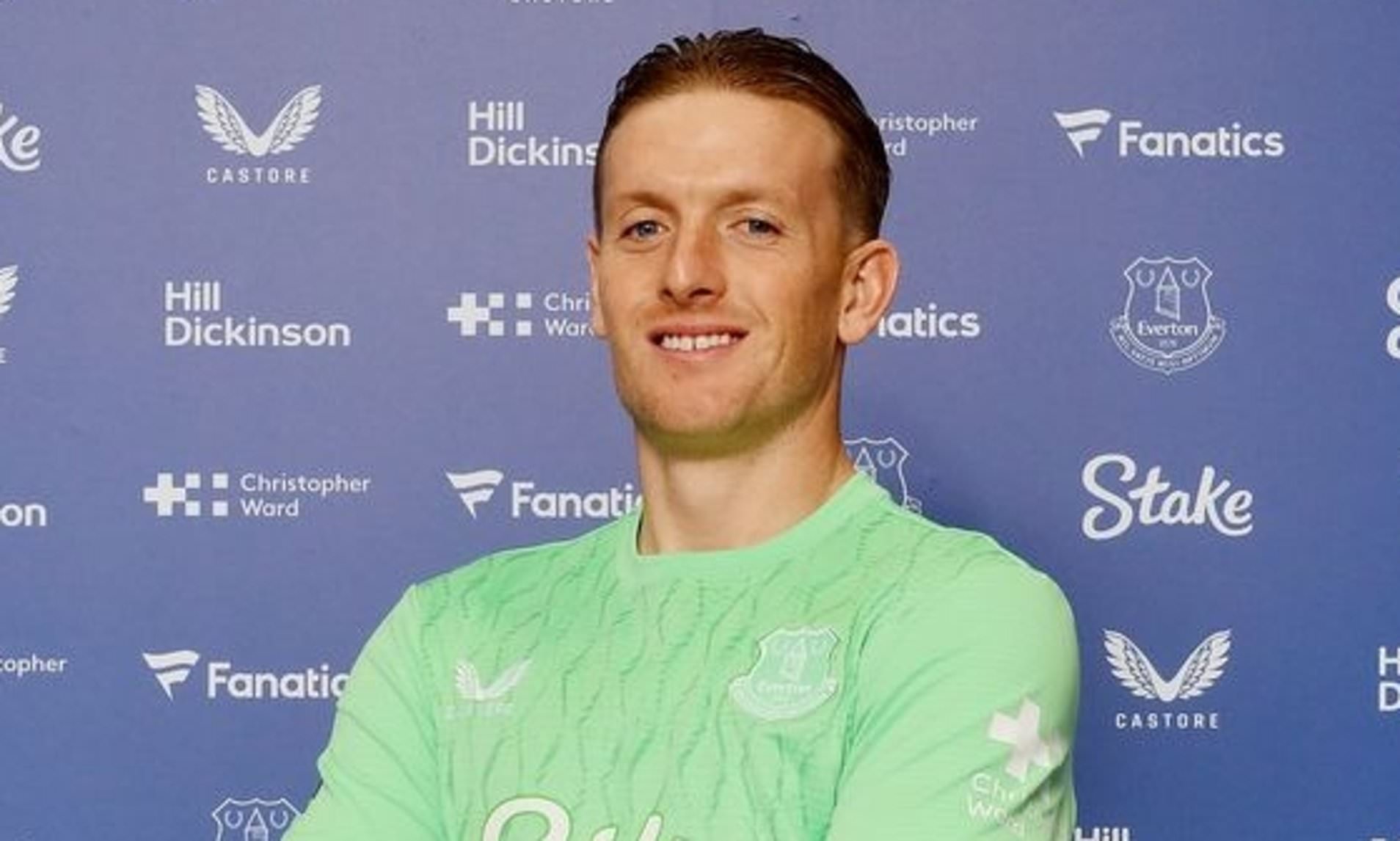 Jordan Pickford commits future to Everton as England record-breaker ...