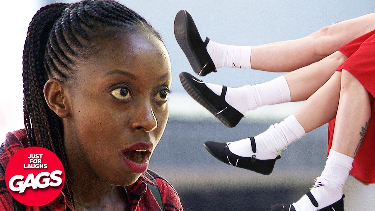 Human With 4 Legs 🦵 | Just For Laughs Gags