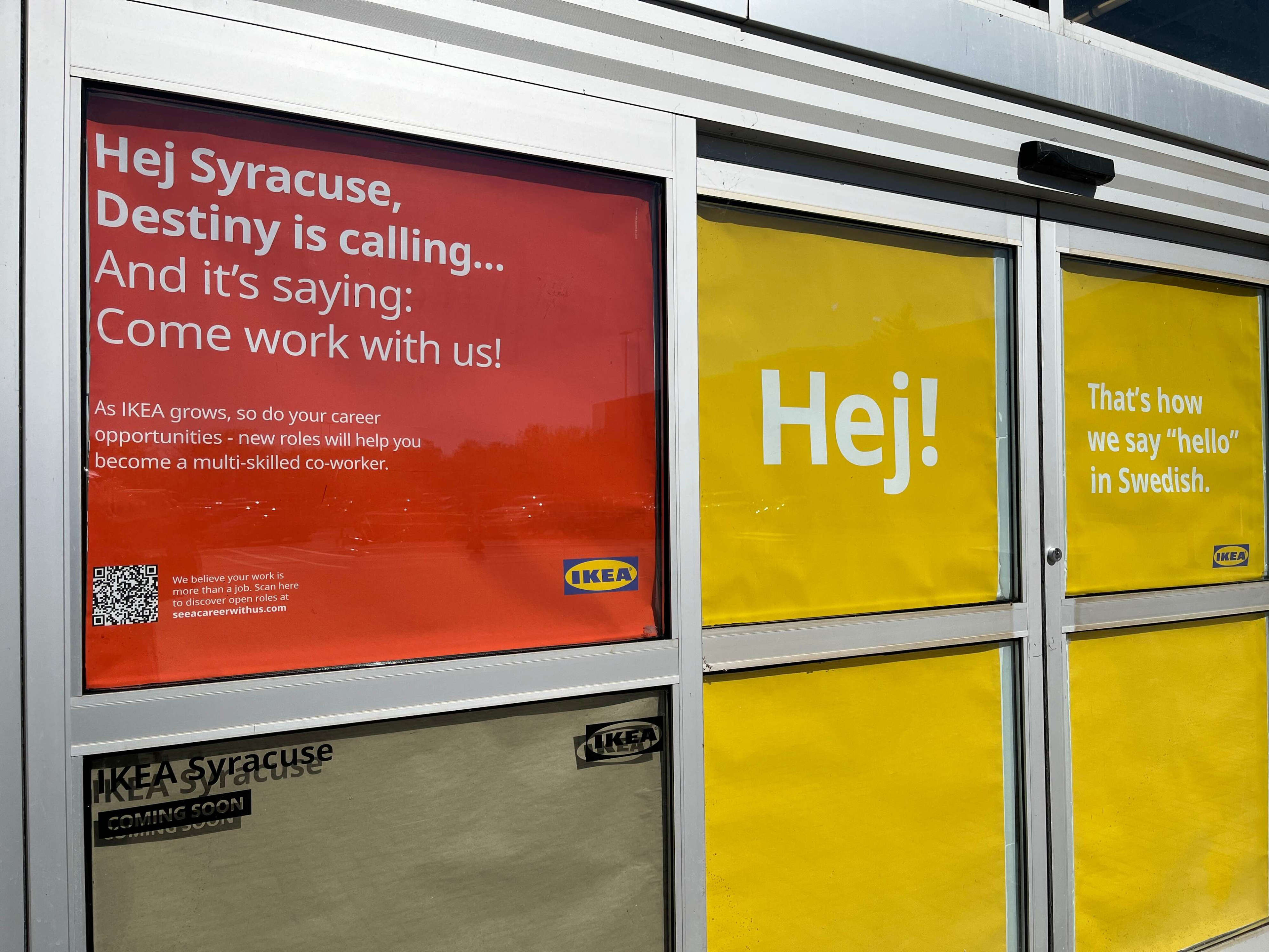 When will IKEA open at Destiny USA? Even the mall walkers want to know