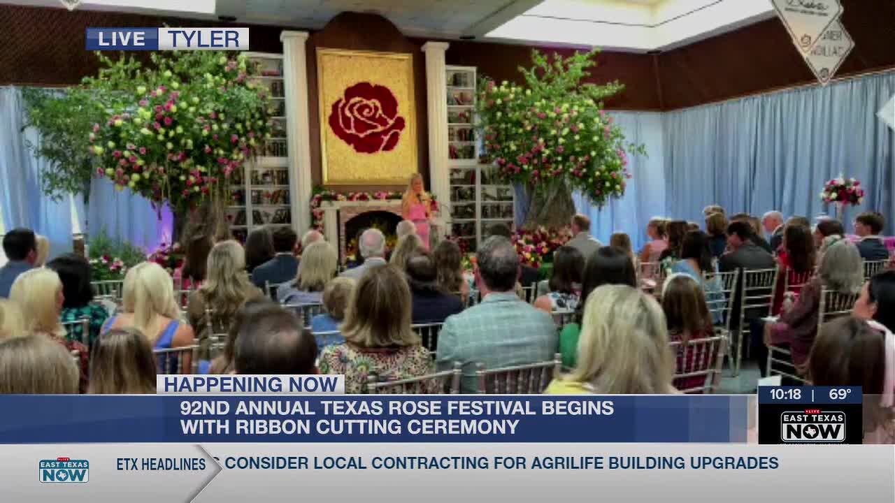 City ceremony kicks off 96th annual Tyler Rose Festival