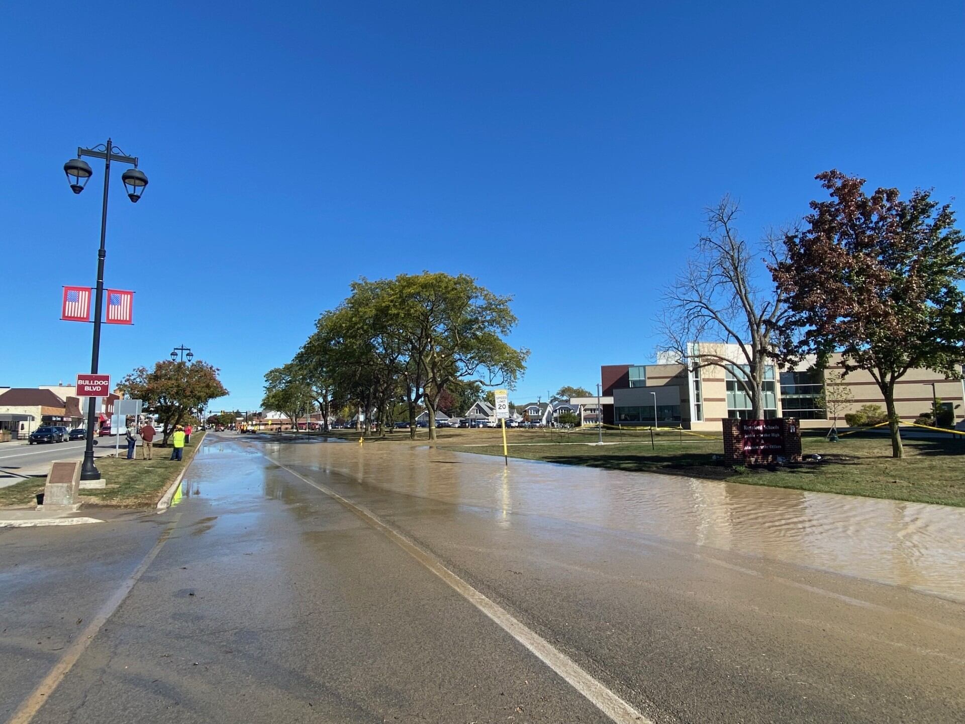 Part of Superior Street in Rossford shut down due to water main break