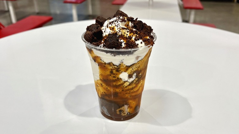 Review: Costco's New Caramel Brownie Sundae Is A Solid, Safe Sweet Treat